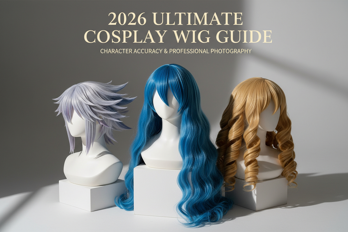 2026 Ultimate Cosplay Wig Guide: Matte Fibers, 8K Photography & Charac ...