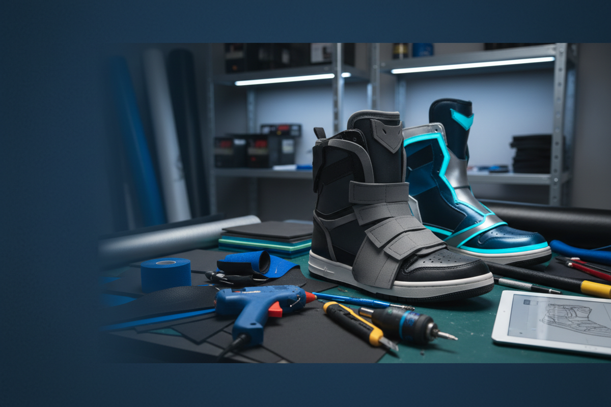 Cosplay Boot Cover Tutorial: How to Make Non-Slip Anime Shoes ...