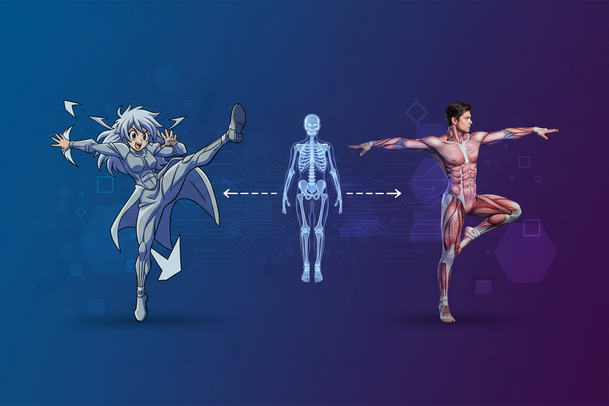 Kinetic Character Acting: Translating 2D Anime Poses to 3D Anatomy ...