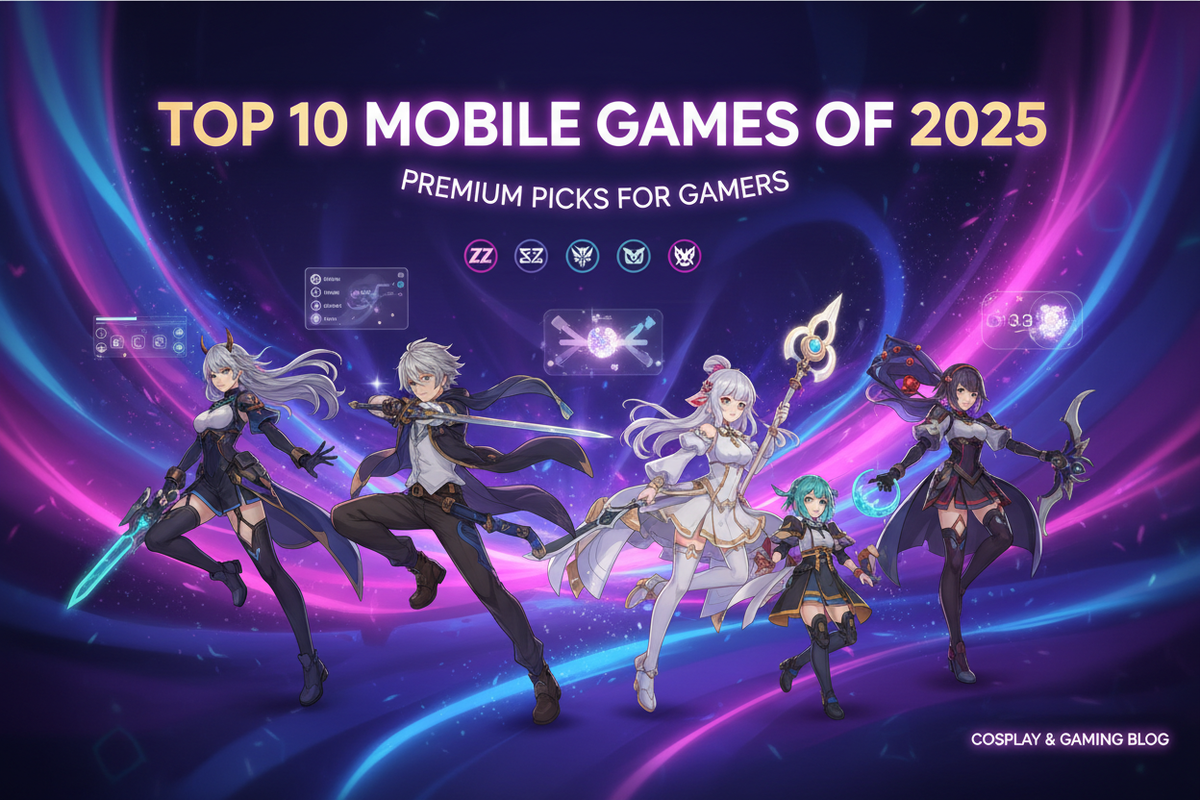 Top 10 Mobile Games of 2025: Best Cosplay Trends (ZZZ, Genshin, Nikki ...
